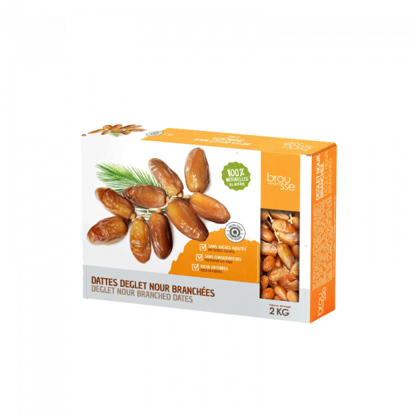 Dattes D'algerie Deglet Noor 2 Kg - Produit Ramadan Yamiz